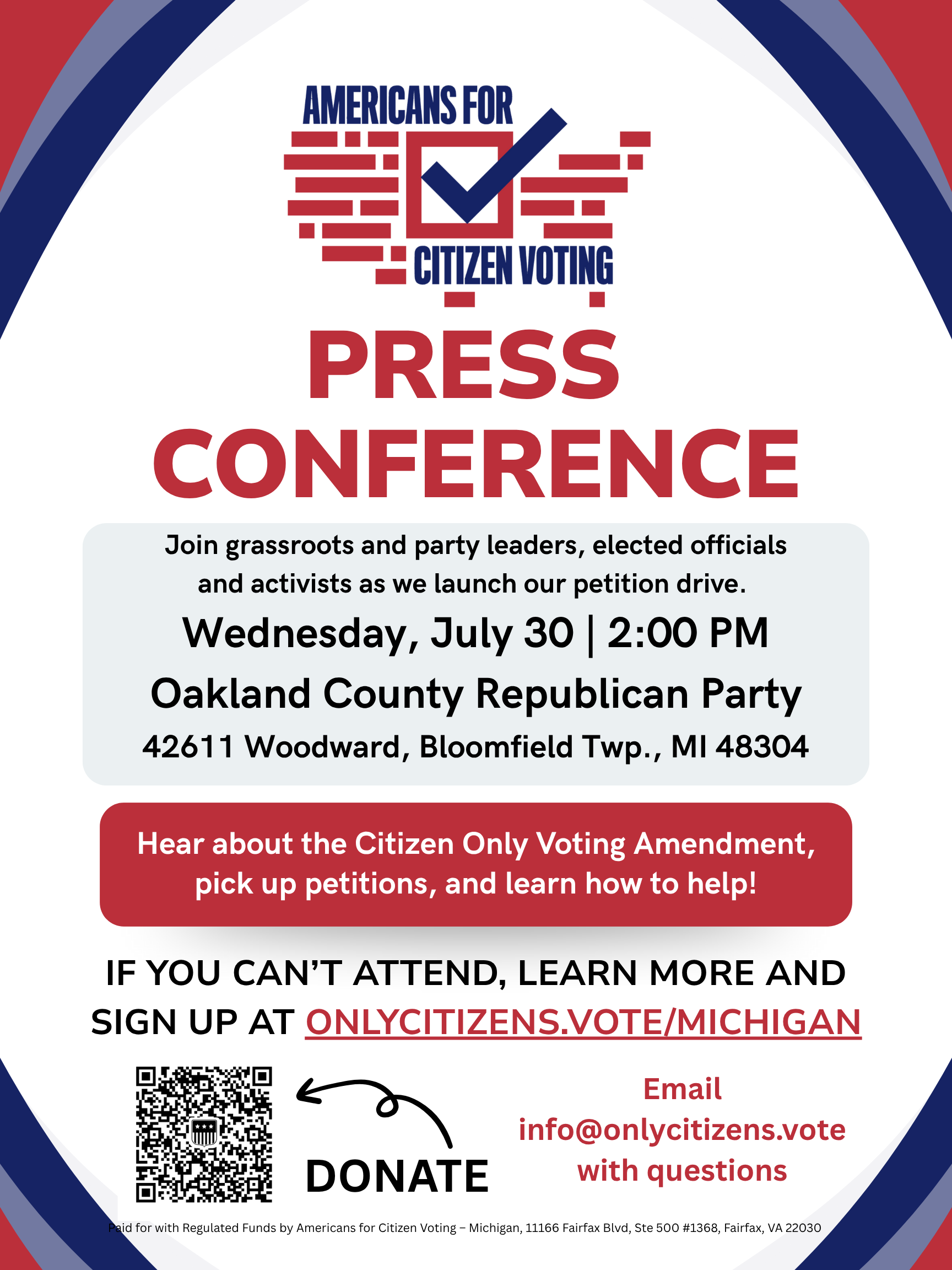 Michigan · Americans for Citizen Voting